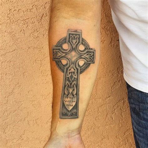 Irish Cross Tattoo