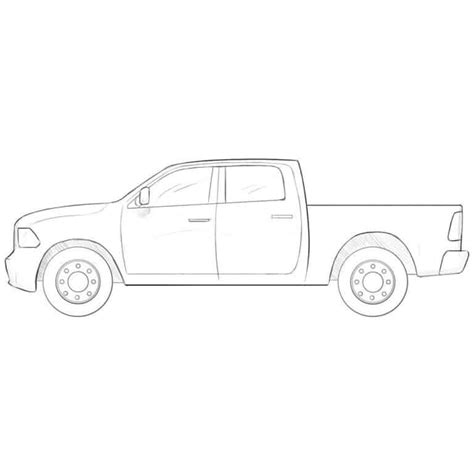 How To Draw A Dodge Ram