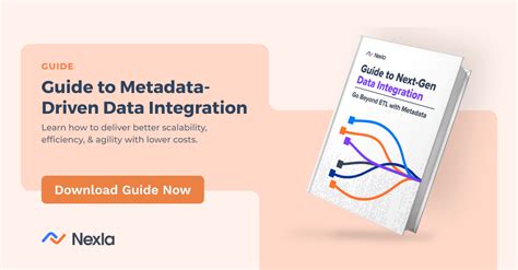 Guide To Metadata Driven Data Integration Nexla