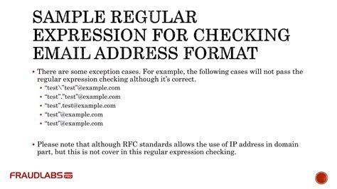 How To Validate An Email Address Syntax Ppt