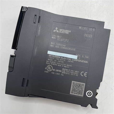 R16pcpu 2017年製 Melsec Iq R プロセスcpuユニット 三菱電機 中古fa機器・制御機器の高価買取販売ならサポタス