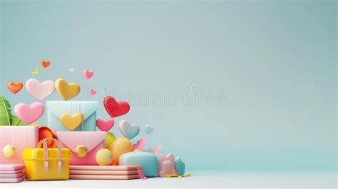 Customer Loyalty Rewards Programs 3d Illustration Retention Strategies Concept Stock