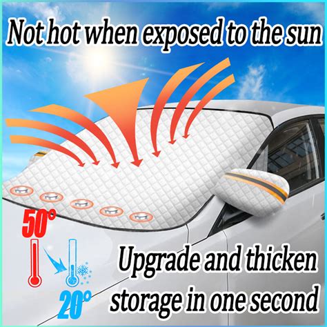 ⚡️isolation From The Sun⚡️car Sun Shade Windshield Car Cover Sunscreen