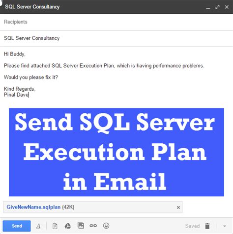 How To Send Execution Plan In Email Interview Question Of The Week