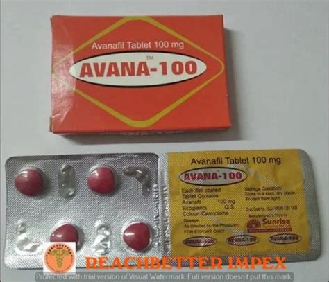 Avana Avanafil Tablet At ₹ 50stripe Parwarpura Nagpur Id