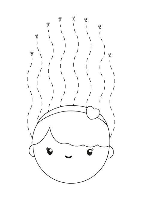Lineas Para Recortar Para Ninos