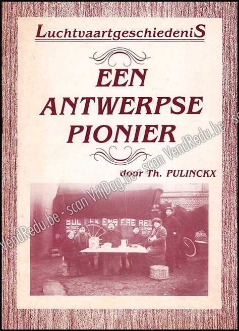 Luchtvaartgeschiedenis Een Antwerpse Pionier Baron Pierre… Tweedehands Kopen