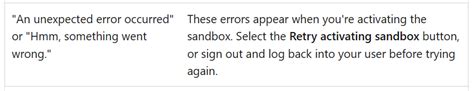 An Unexpected Error Occurred Please Try Again Later For More