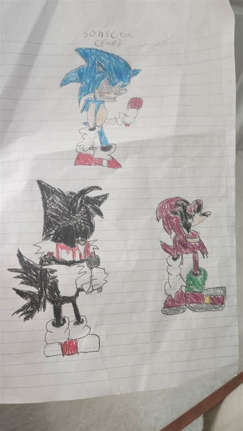 Fnf Feature Sonicexe Tailsexe Knucklesexe By Swiacrib5837 On