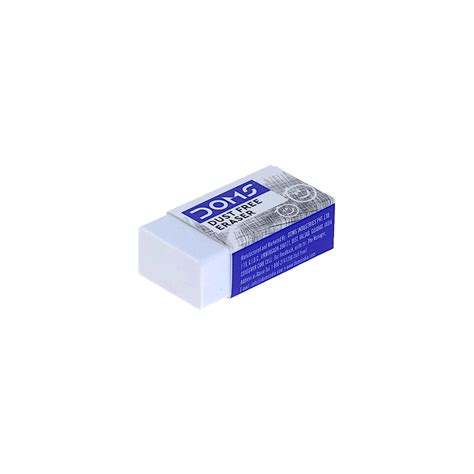 Doms Dust Free Eraser Small White Bayan Eshop