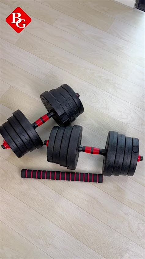 Jual Htd Sport Dumbbell Set 20kg Pvc Alat Olahraga Beban Angkat Besi Peralatan Fitness