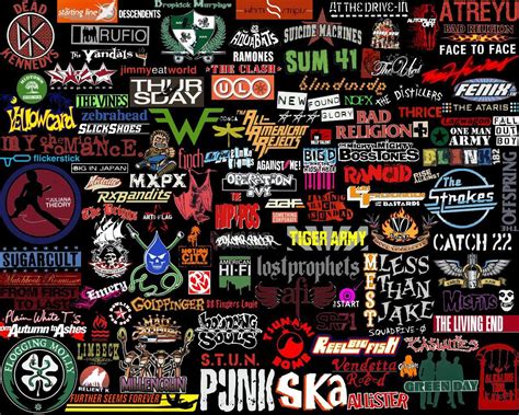Metal And Punk Band Logos