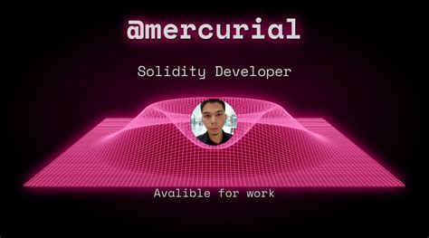 Solidity Developer In Philippines Mercurial Web3 Jobs