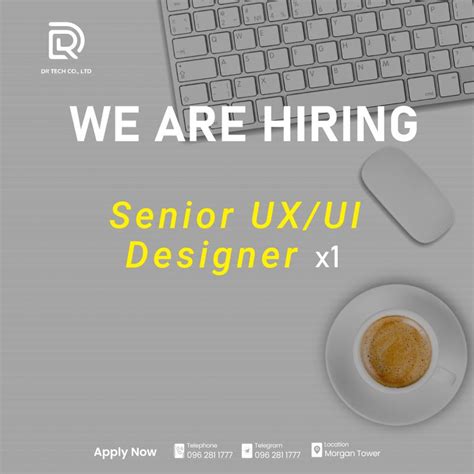 hok sreynou on linkedin job opportunity with dr tech we are looking