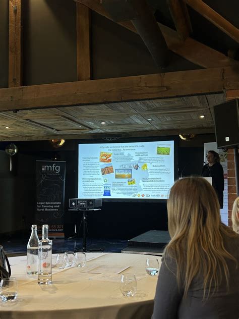 This Morning I Had The Pleasure Of Attending The Food And Drink Conference Ruby Duncan