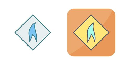 Icono De Vector De Material Inflamable 24857313 Vector En Vecteezy