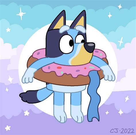 Donut Bluey By Raven Splash On Deviantart