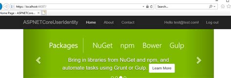 Aspnet Core 20身份和角色管理入门 程序员大本营
