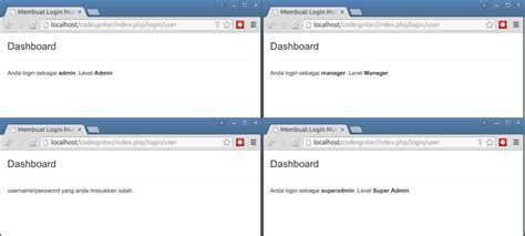 Membuat Login Multi Level Di Codeigniter 3 Jaranguda