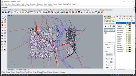Grasshopper Tutorials Urban Master Site Plan Rhino Grasshopper Osm