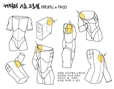 타코작가 Taco1704 Twitter 드로잉 강좌 그리기 튜토리얼 팔