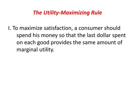 ppt chapter 21 consumer theory and utility maximization get a textbook powerpoint