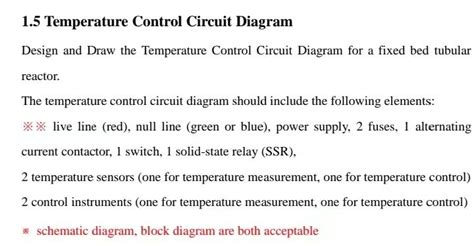Temperature Control Circuits Diagrams