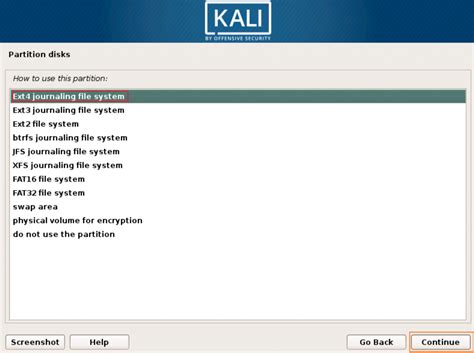 How To Manually Partition And Encrypt Kali Linux It Blog