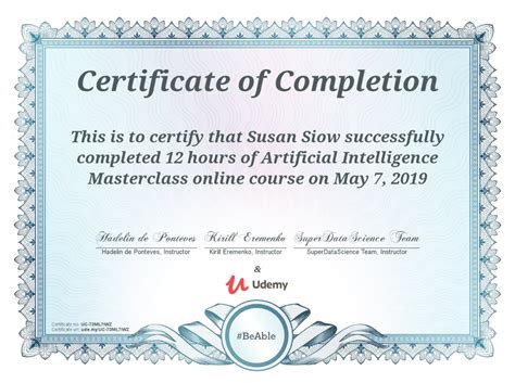 Artificial Intelligence Masterclass Susan Siow