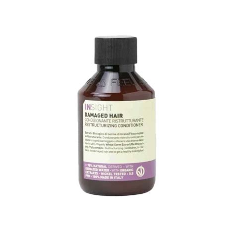 Insight Damaged Hair Conditioner 100ml – Hairco Beauty | Professional ...