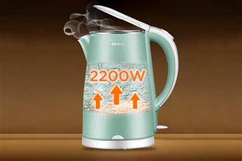 កំសៀវអគ្គិសនី Midea ចំណុះ 1 7 លីត្រ Model Mk Hj1705g