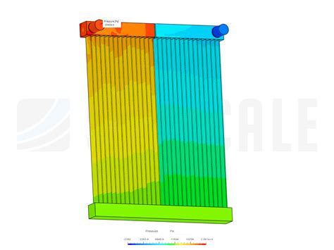 Radiator Coolant Flow 1 By Jan Bos Simscale