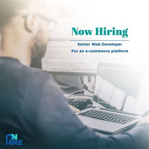 on hire on linkedin seniorwebdeveloper hiring