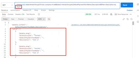 Dynamics World How To Apply Like Operator Order By In D365 Odata Url