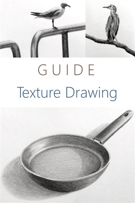 Realistic Texture Drawing Guide Texture Drawing Fine Art Drawing Drawings