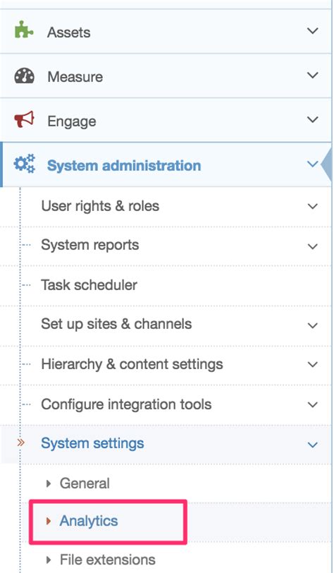 Analytics Terminalfour Knowledge Base