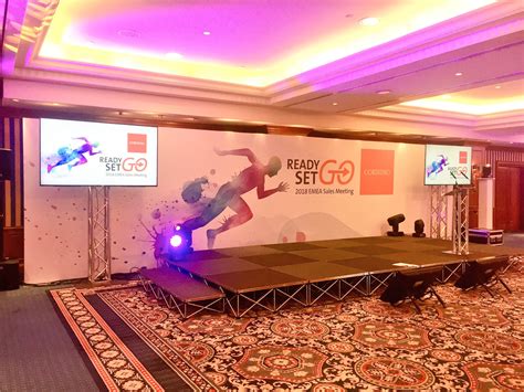 Event Stage Backdrop Design