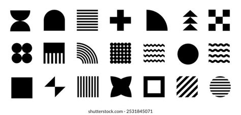 Segmented Diagrams Geometric Figures Such Triangle Stock Vector Royalty Free 2500100065