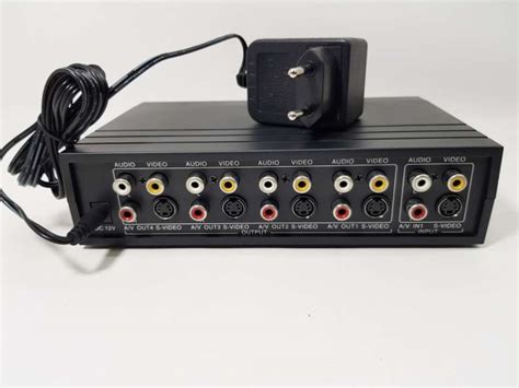 Promo Px 4way Av Rca Distributor 4ch 1 Input 4 Output Rca S Video New Diskon 33 Di