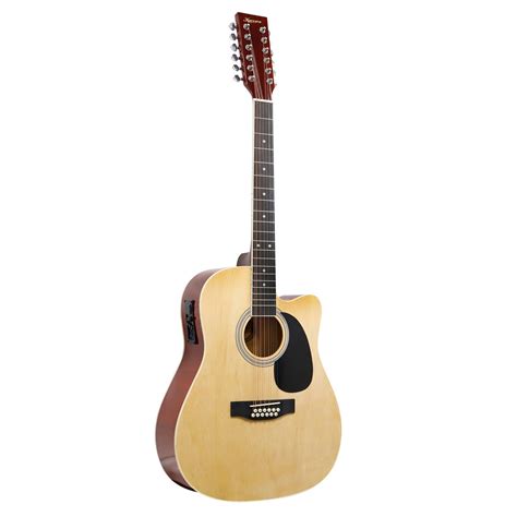 Karrera 12 String Acoustic Guitar With Eq Natural