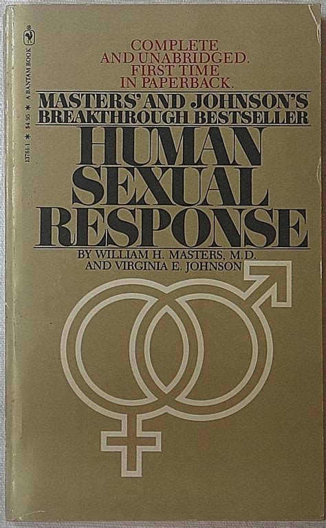 Human Sexual Response Dr Virginia Johnson With Dr William Masters