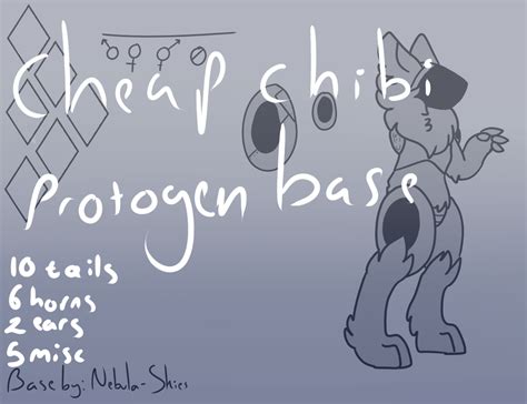 Chibi Protogen Base 50 Points By Nebula Skies On Deviantart