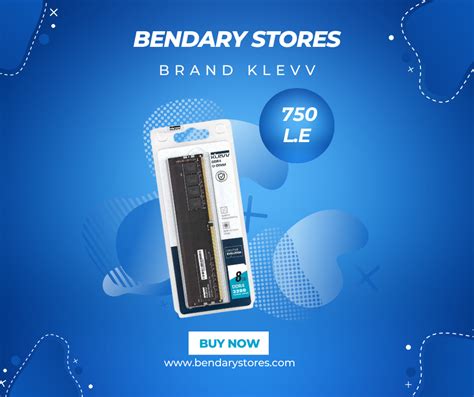 Bendary Stores Klevv 8gb Ddr4 3200 Pc Ram