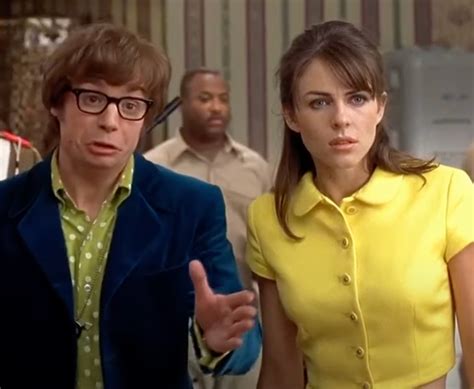 Elizabeth Hurley Says She Struggled With Austin Powers Scene So Much You Can Actually See Her