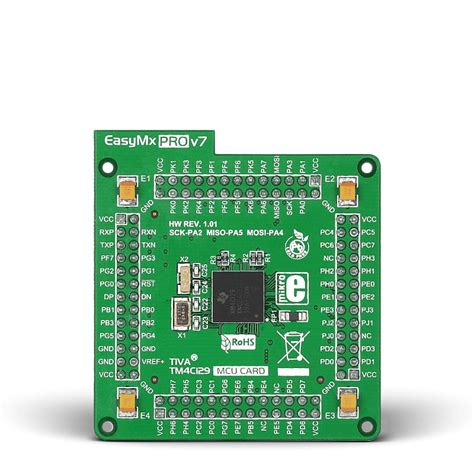 Easymx Pro V7 For Tiva Mcu Card With Tm4c129xnczad Mgsl