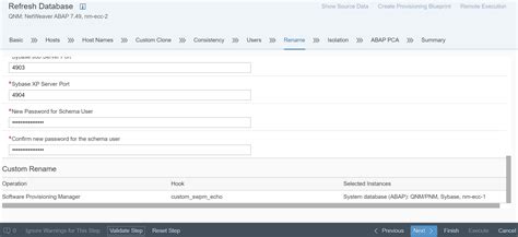 Custom Ase Database Refresh With Sap Landscape Man Sap Community
