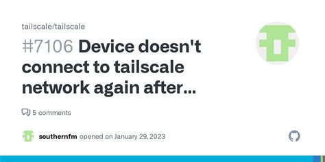 Device Doesn T Connect To Tailscale Network Again After Logging In To Different Account Issue