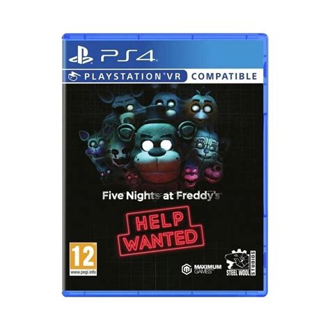 Ps4 Five Nights At Freddys Help Wanted Psvr Compatible Geeky