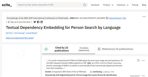 Textual Dependency Embedding For Person Search By Language