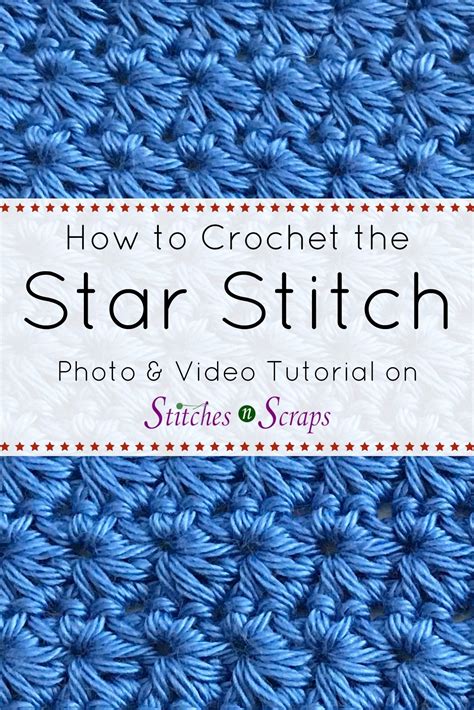 Video Crochet Star Stitch At Walter Mcdonell Blog